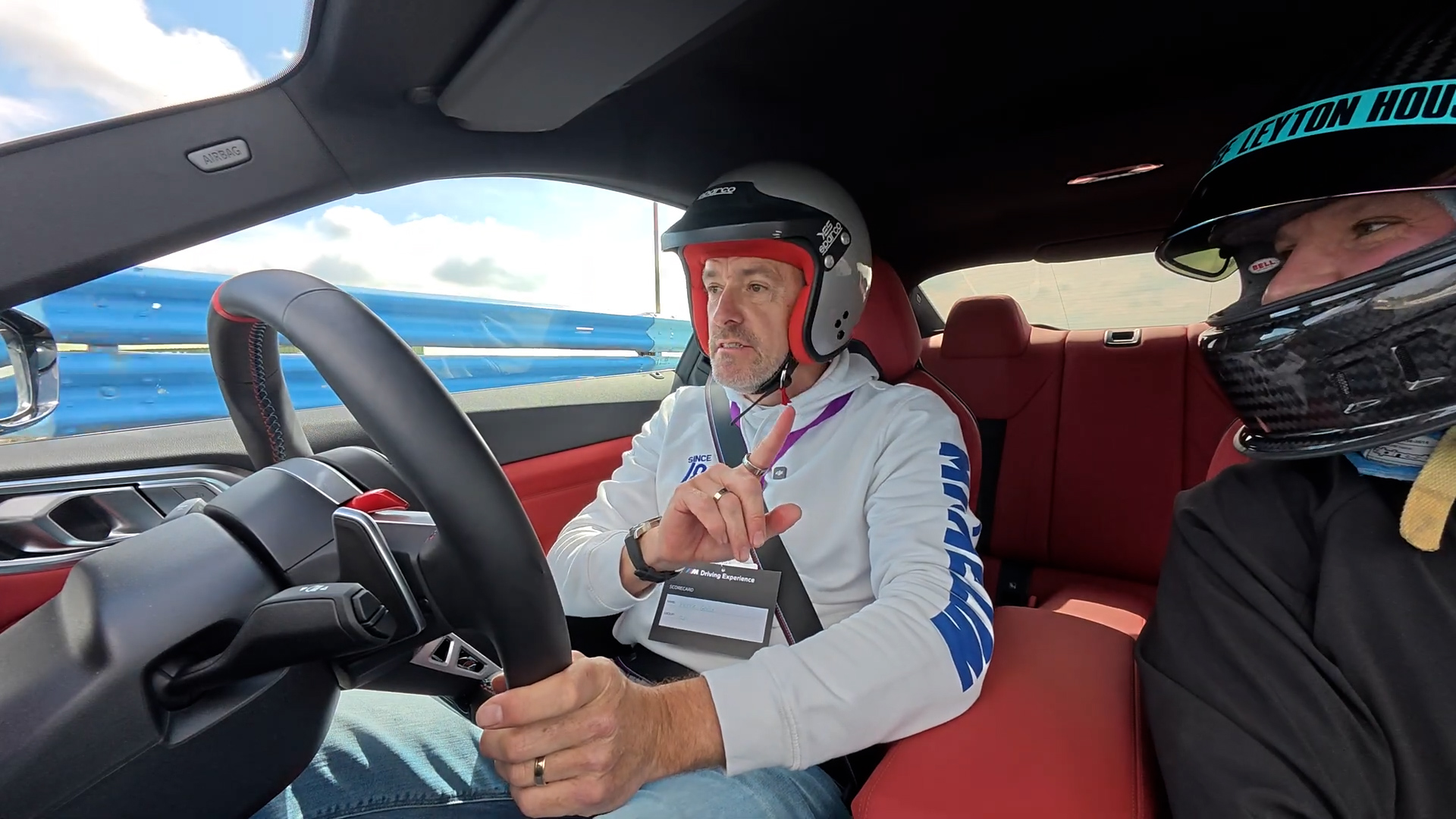 Testing the new BMW M4 around a high speed circuit