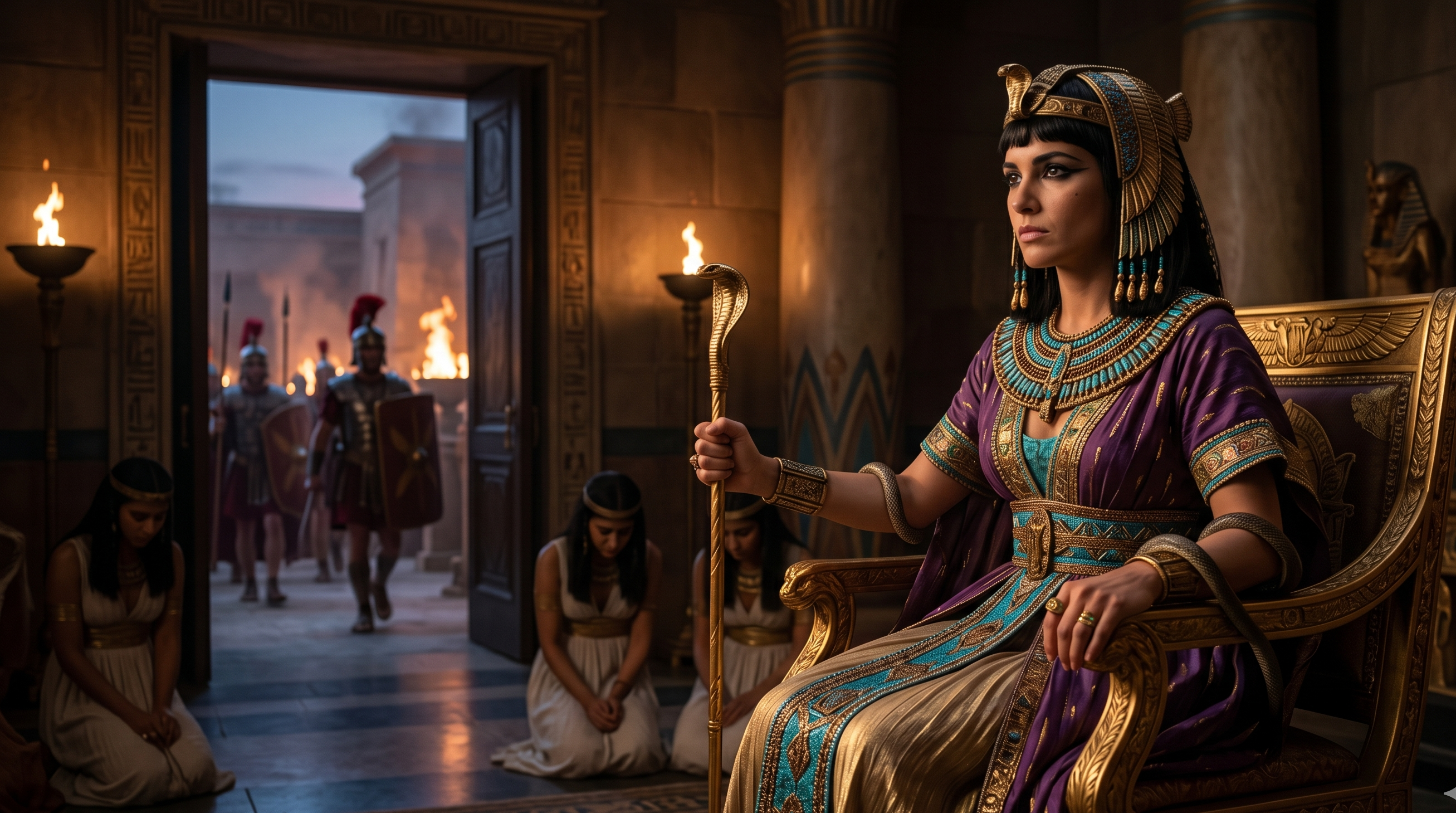 A queen tried to save Egypt from Rome - then her kingdom died with her ...
