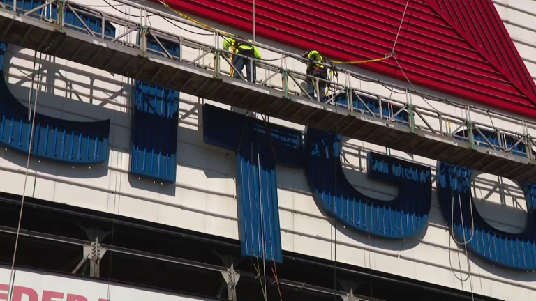 Boston's iconic Citgo sign is being disassembled for move