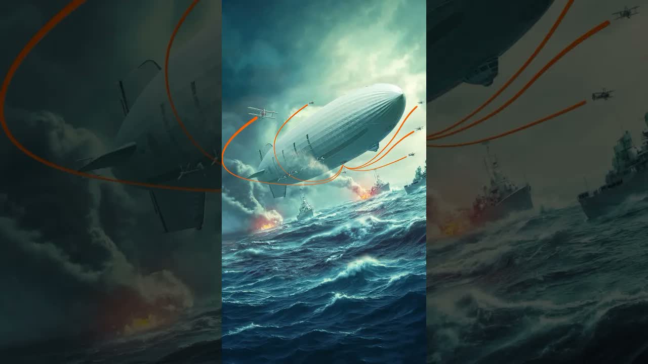 Flying aircraft carriers actually existed