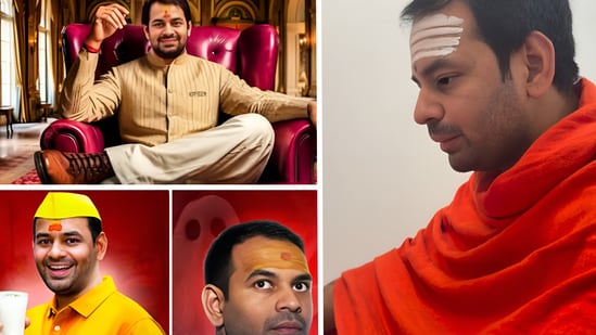 Inside Tej Pratap Yadav's multiverse amid a world of illusions: Many ...