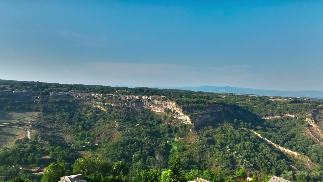 Flying over Civita di Bagnoregio: Italy’s “Dying Town”