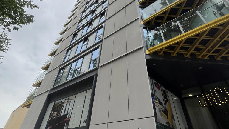 Man, woman and child die after fall from high-rise block of flats