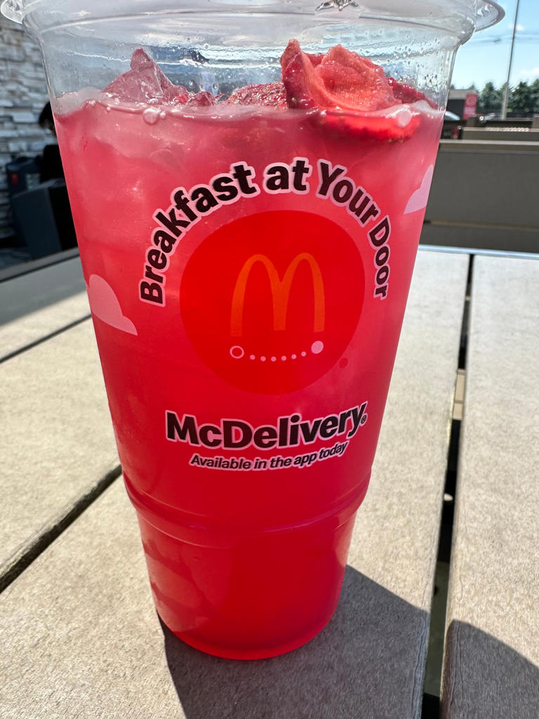 Jackson Township McDonald's debuts new drinks with red carpet rollout