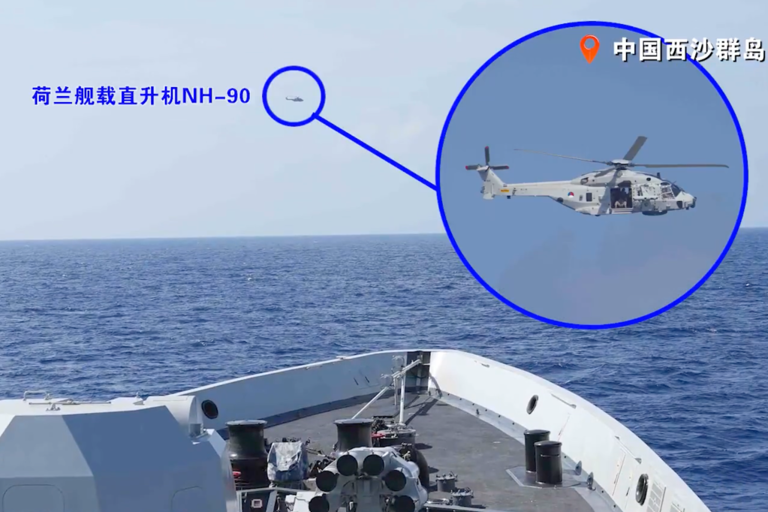 Chinese military publishes video of encounter with NATO warship