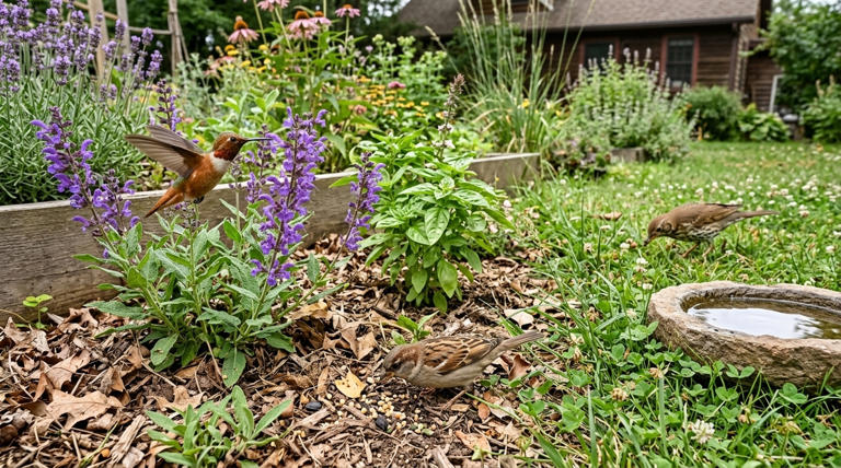 Sabiás, beija-flores e tico-ticos visitarão seu jardim o ano todo se ...