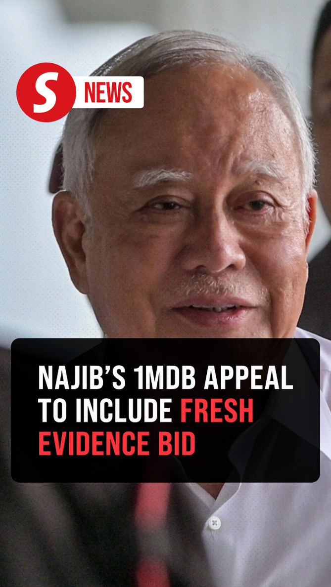 Najib files fresh bid to overturn 1MDB conviction