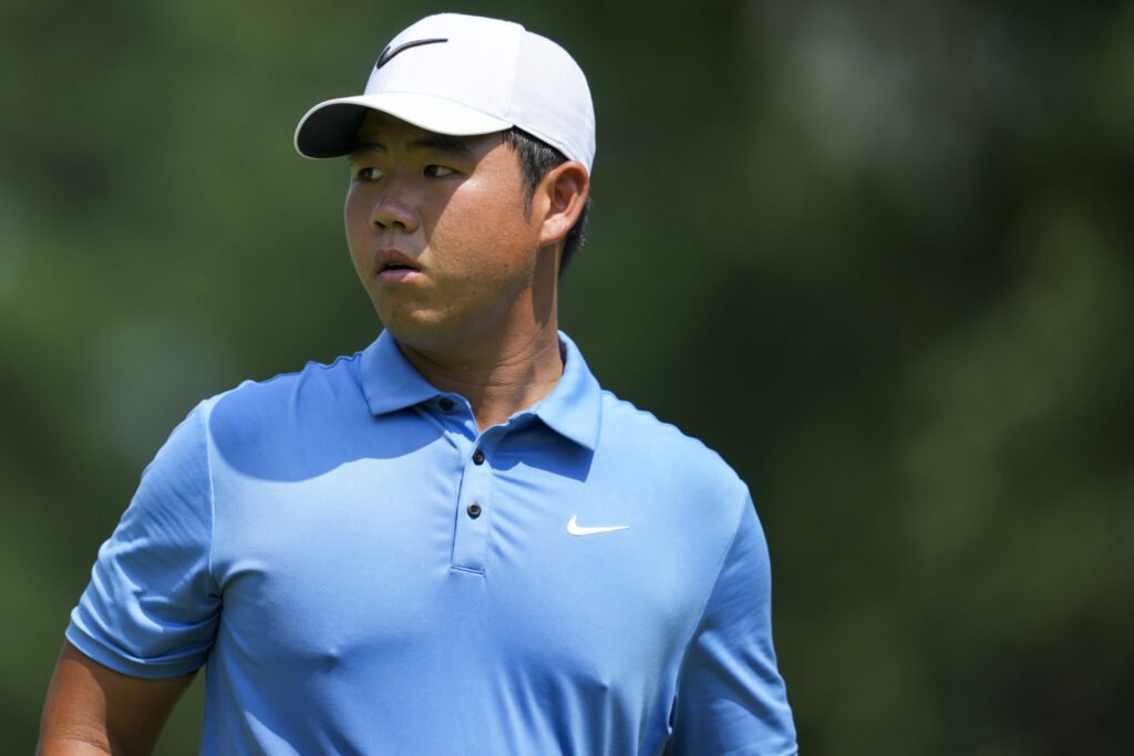 Just stinks: Tom Kim gets honest about late suspension during 6-under round
