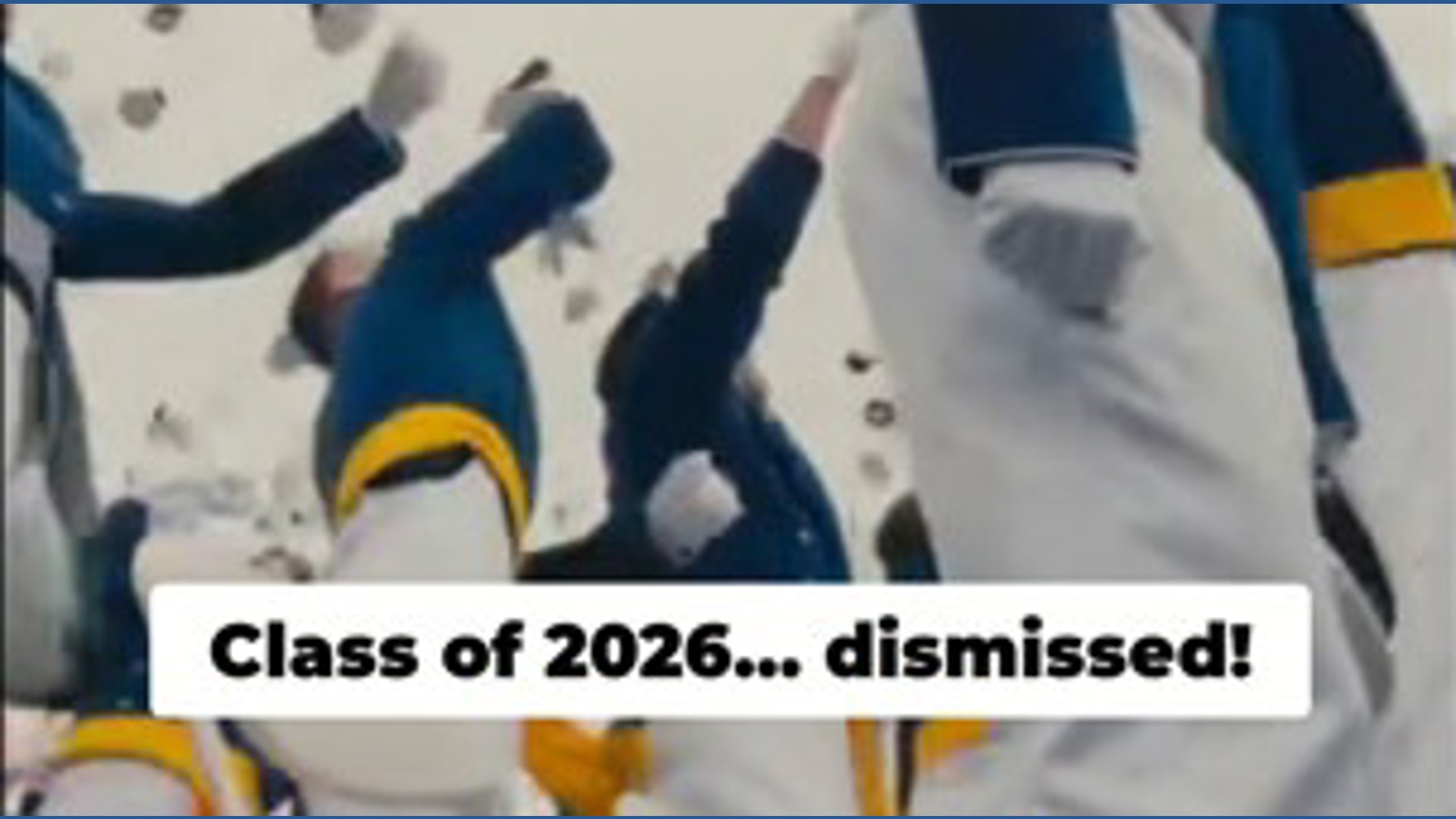 Class dismissed! Thunderbirds fly over Air Force Academy graduation