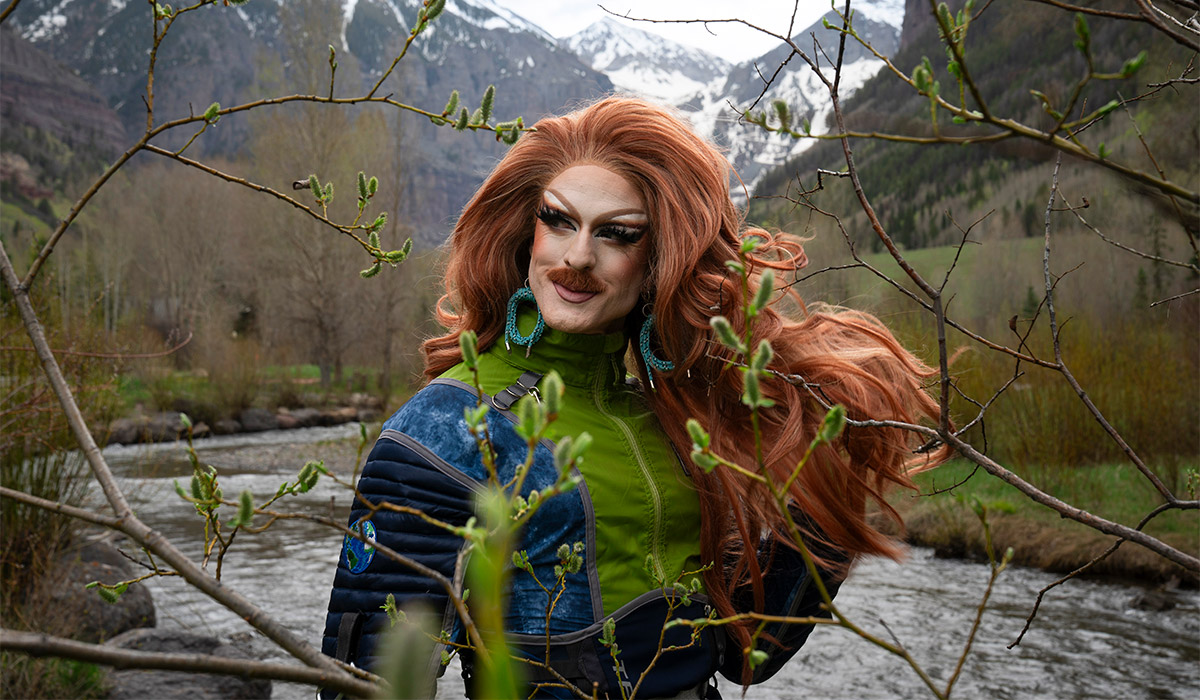 Drag queen Pattie Gonia plans to fight legal challenge from clothing brand