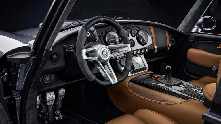 The AC Cobra GT coupe is a $320,500 carbon-fiber V8 throwback