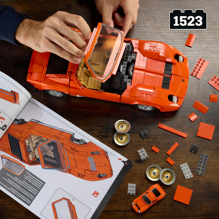 Mattel Brick Shop Lamborghini Miura headlines LEGO rival’s new releases