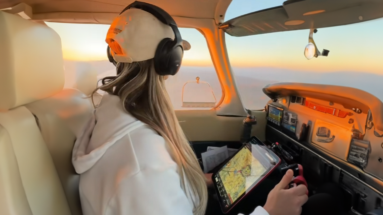Pilot relationship humor: Obsessing over flight tracking