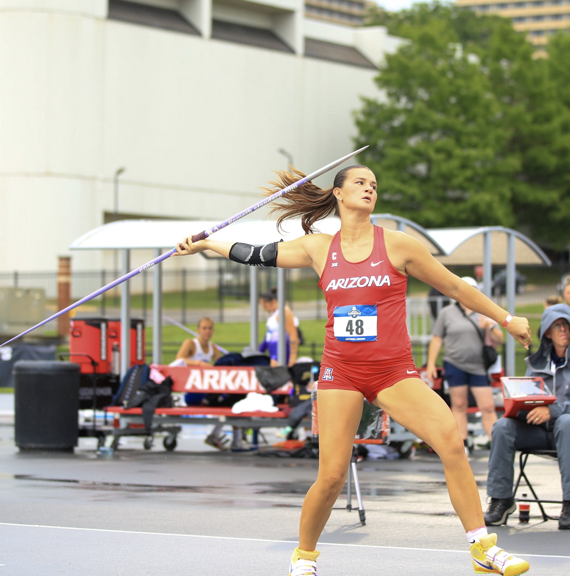 NCAA Outdoor Championships: Once dual-sport athletes, Arizona’s Tack ...