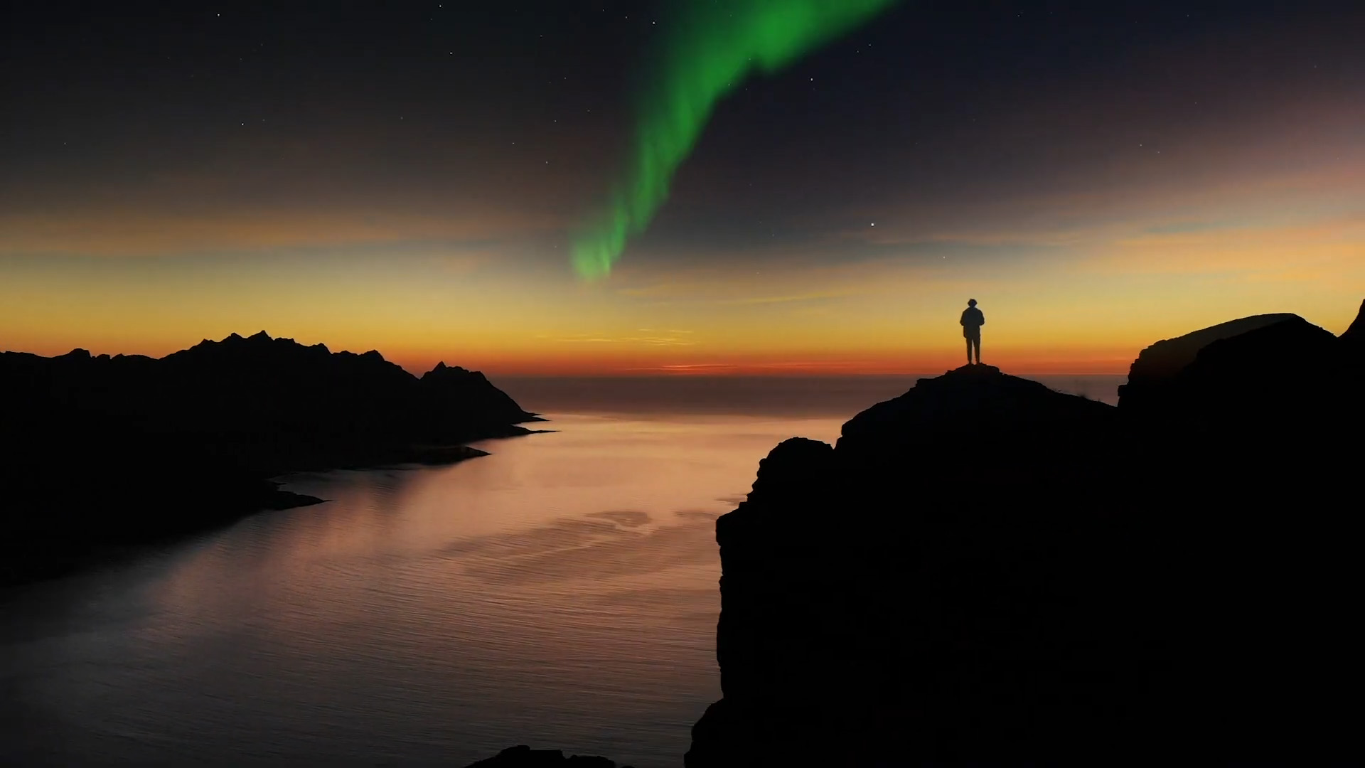 Witnessing the magical northern lights in Norway