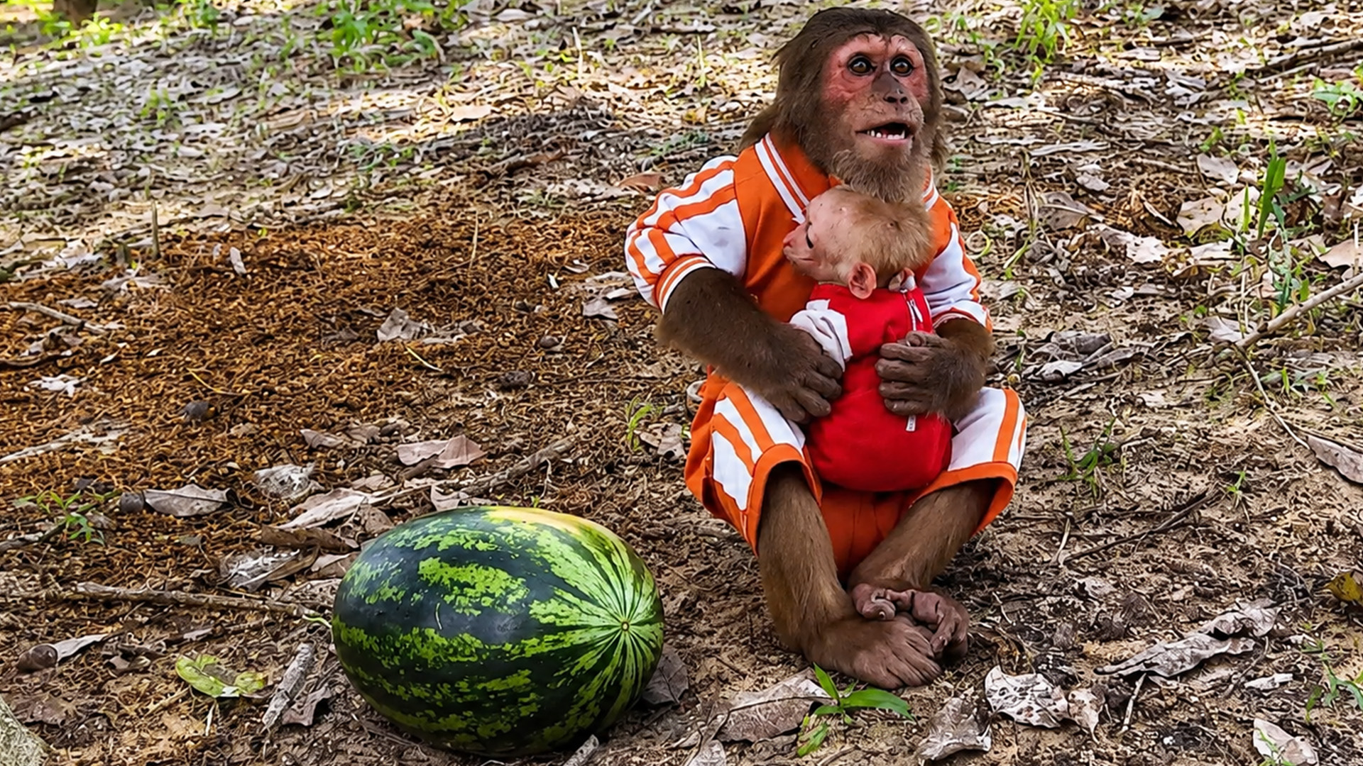 Farmer CUTIS Creates Special Surprise After Harvesting Fresh Watermelons