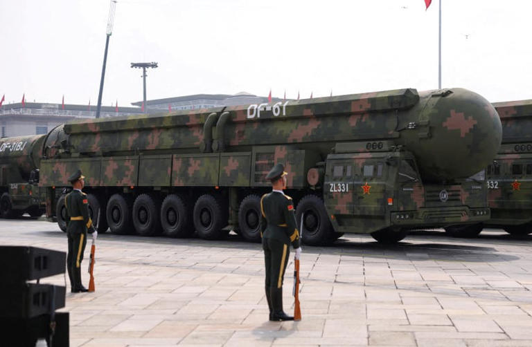 China is building launch pads near its nuclear missile silos