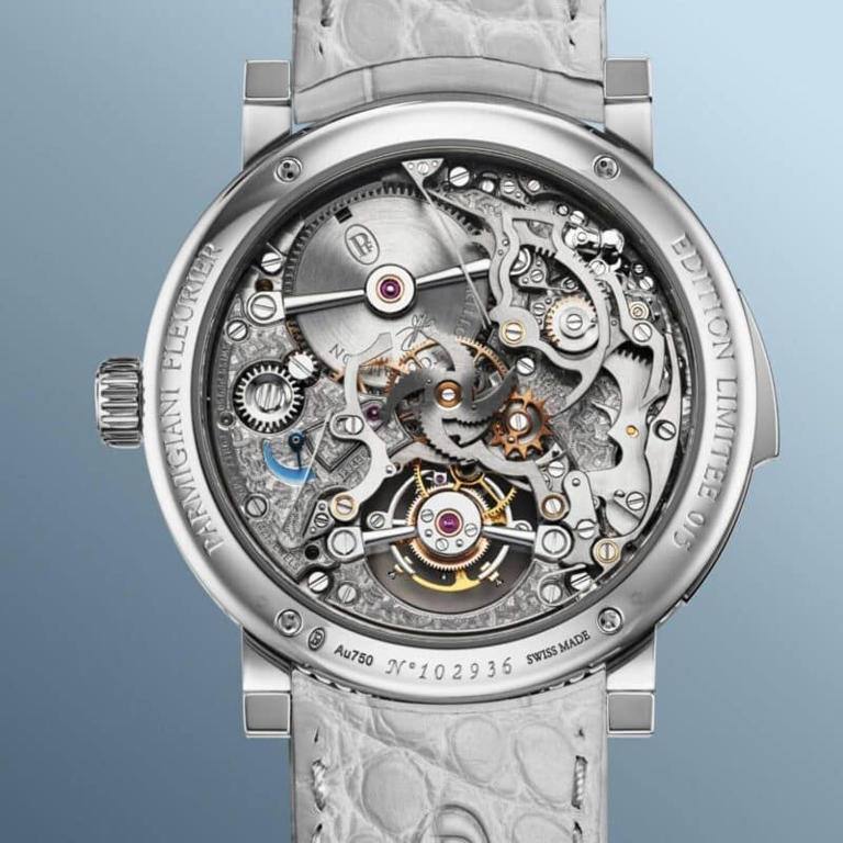 Parmigiani Fleurier Carillon Tourbillon Anniversaire : La maison suisse ...