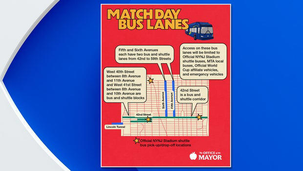 On World Cup match days, NYC's 42nd Street will be for shuttles and ...