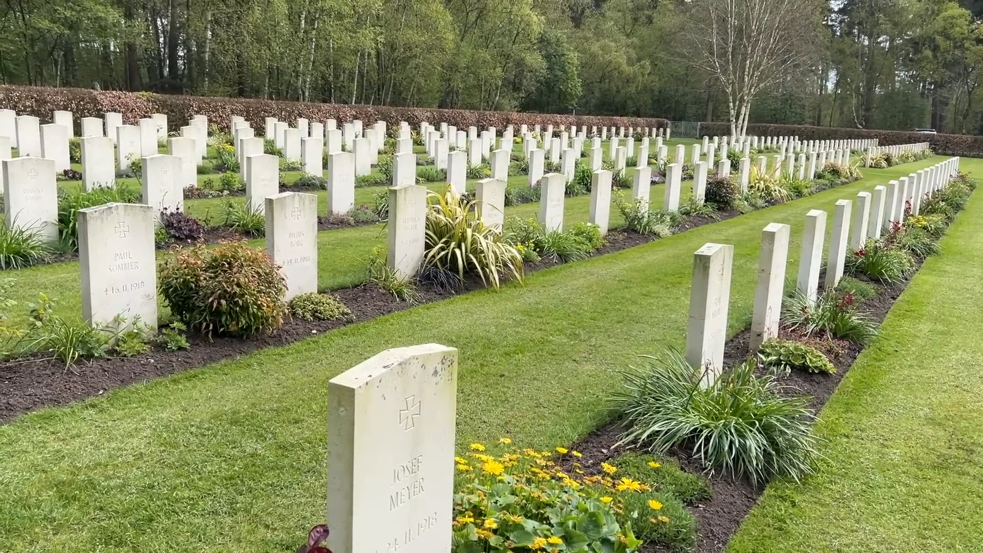 A quiet cemetery hides the victims of two world wars - "Most people ...