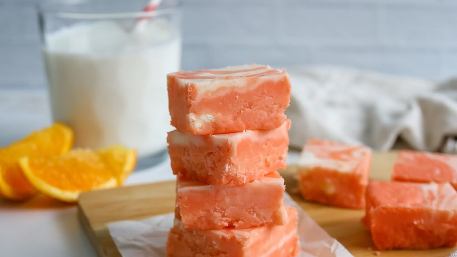 Easy orange cream fudge recipe