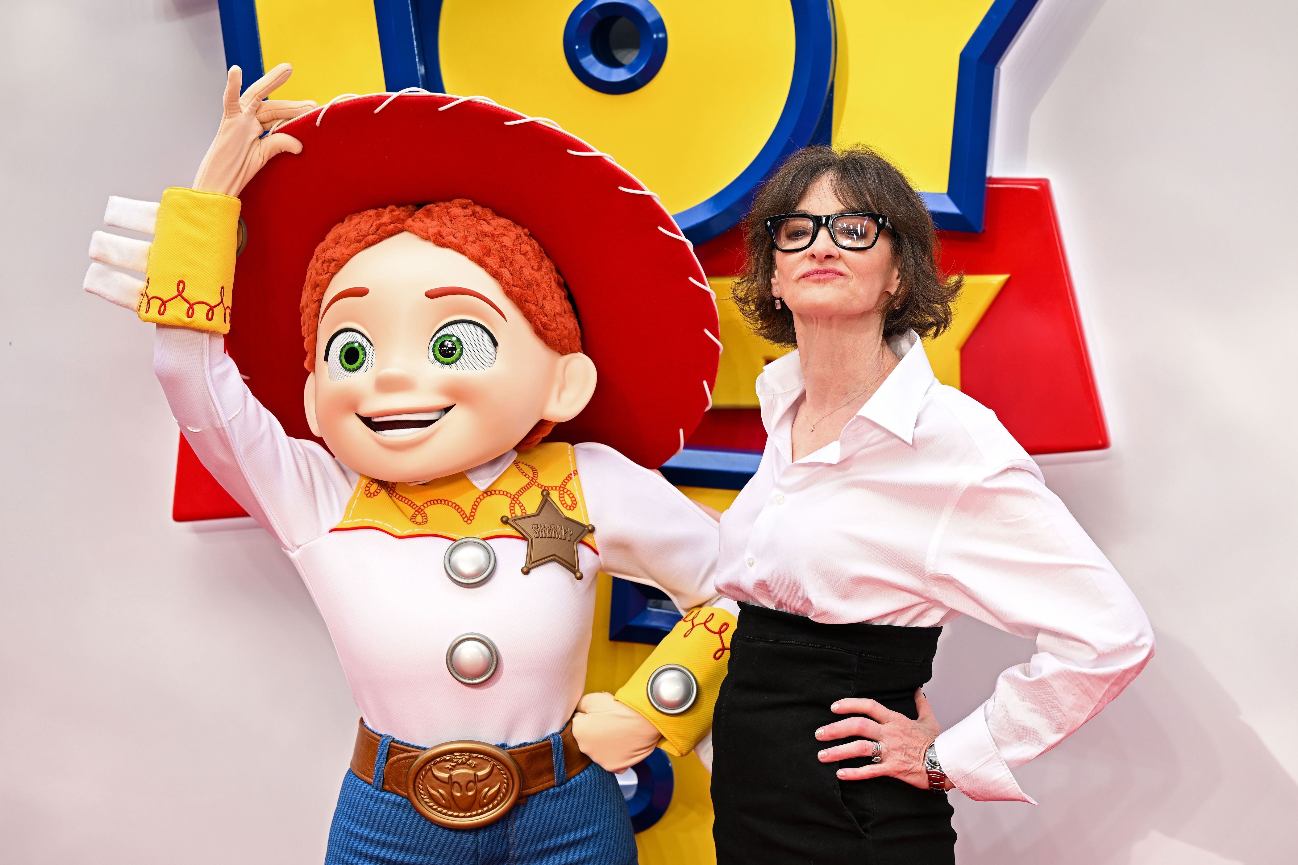 After 11 years away from red carpets, Joan Cusack returns for 'Toy Story 5'