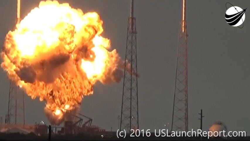 Blue Origin rocket explodes nearly 10 years after similar Falcon 9 blast