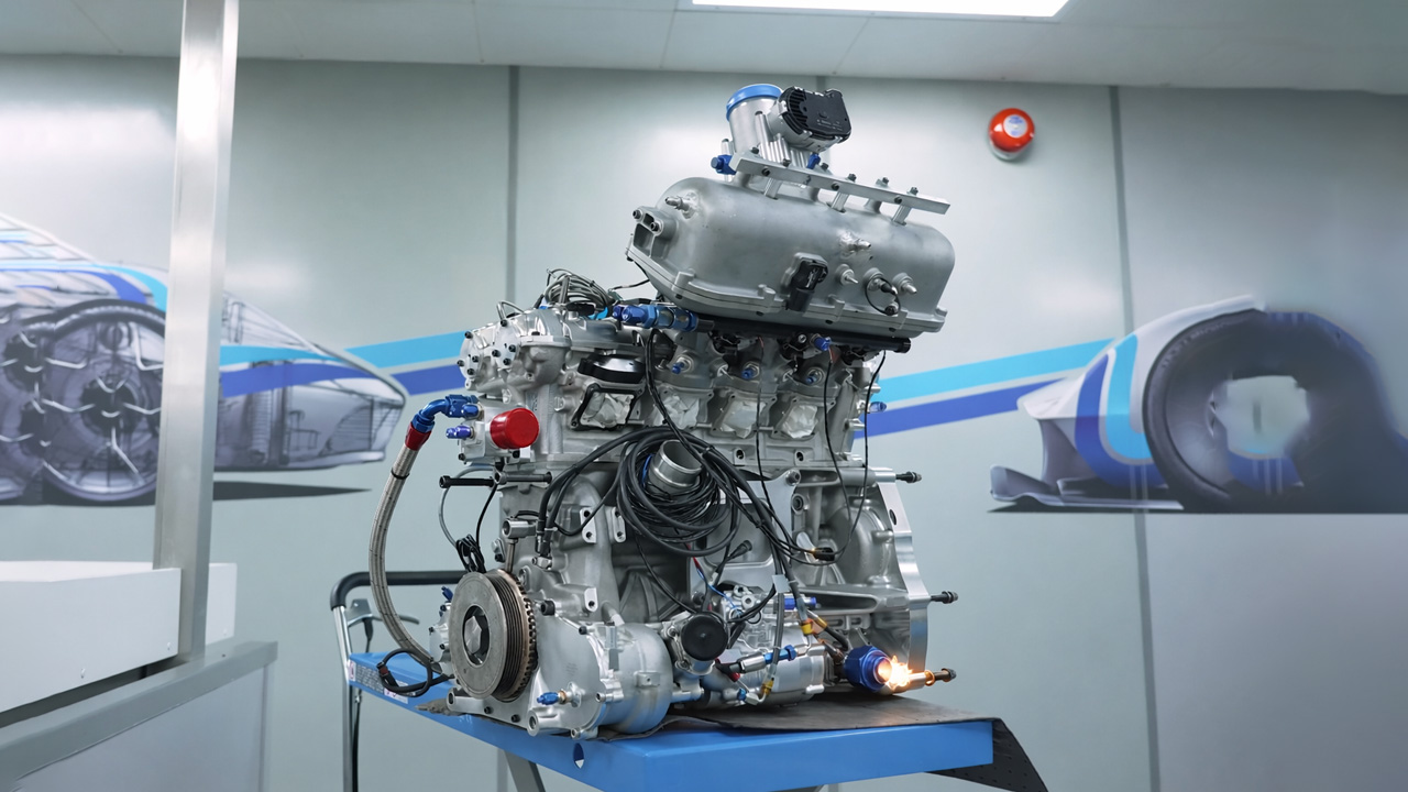 How does this tiny F1 engine hit 20,000 RPM?