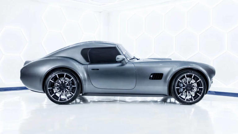 The AC Cobra GT coupe is a $320,500 carbon-fiber V8 throwback