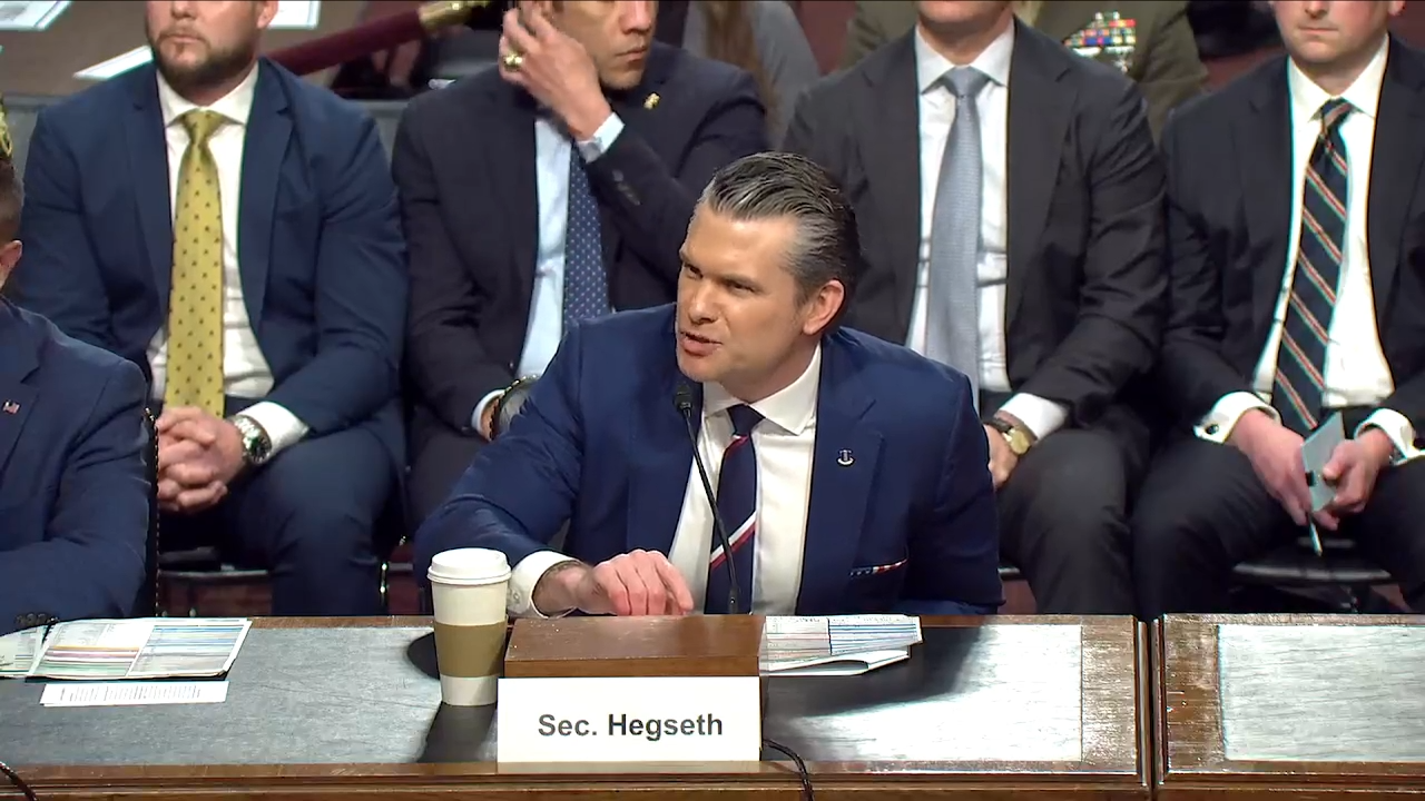 'Someone is profiting off Trump's war': Unruly Hegseth fumes at ...