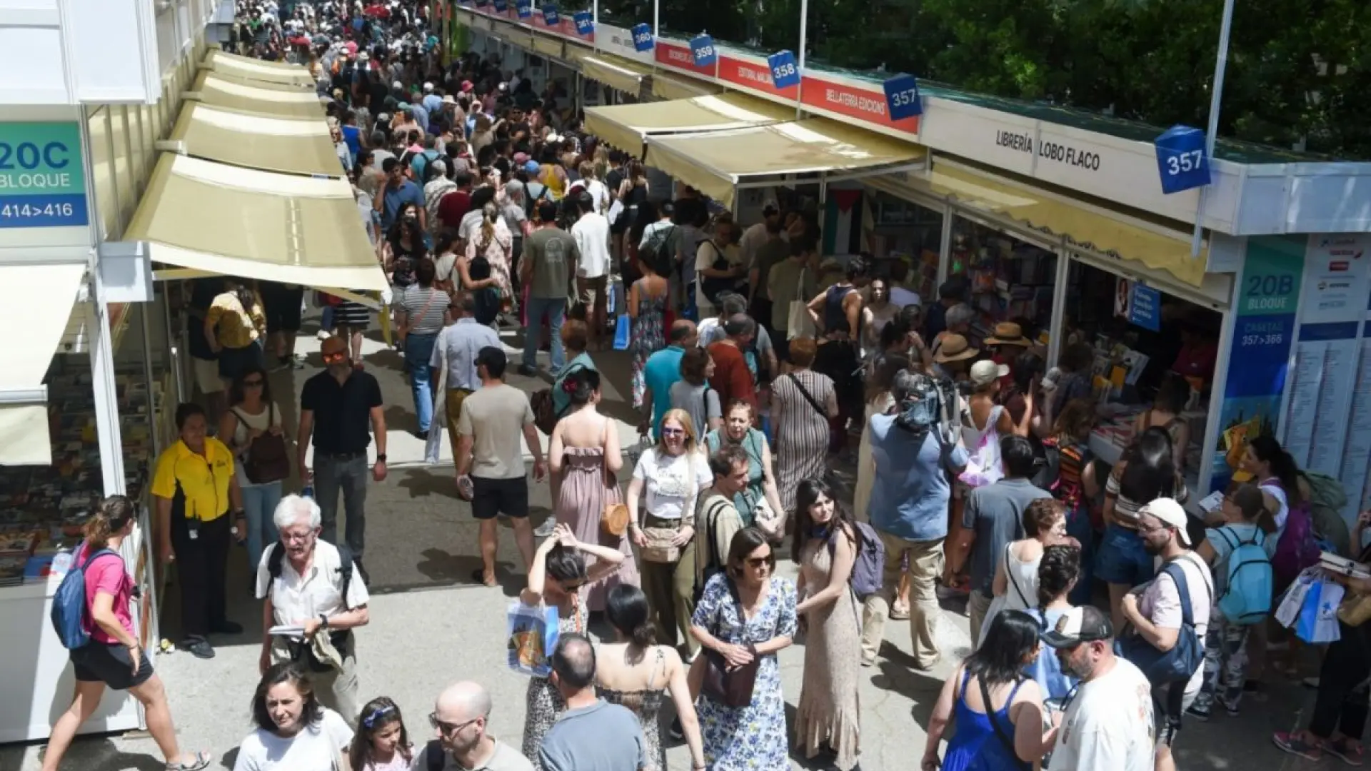 La Feria del Libro suspende toda su actividad desde las 18.00 horas ...