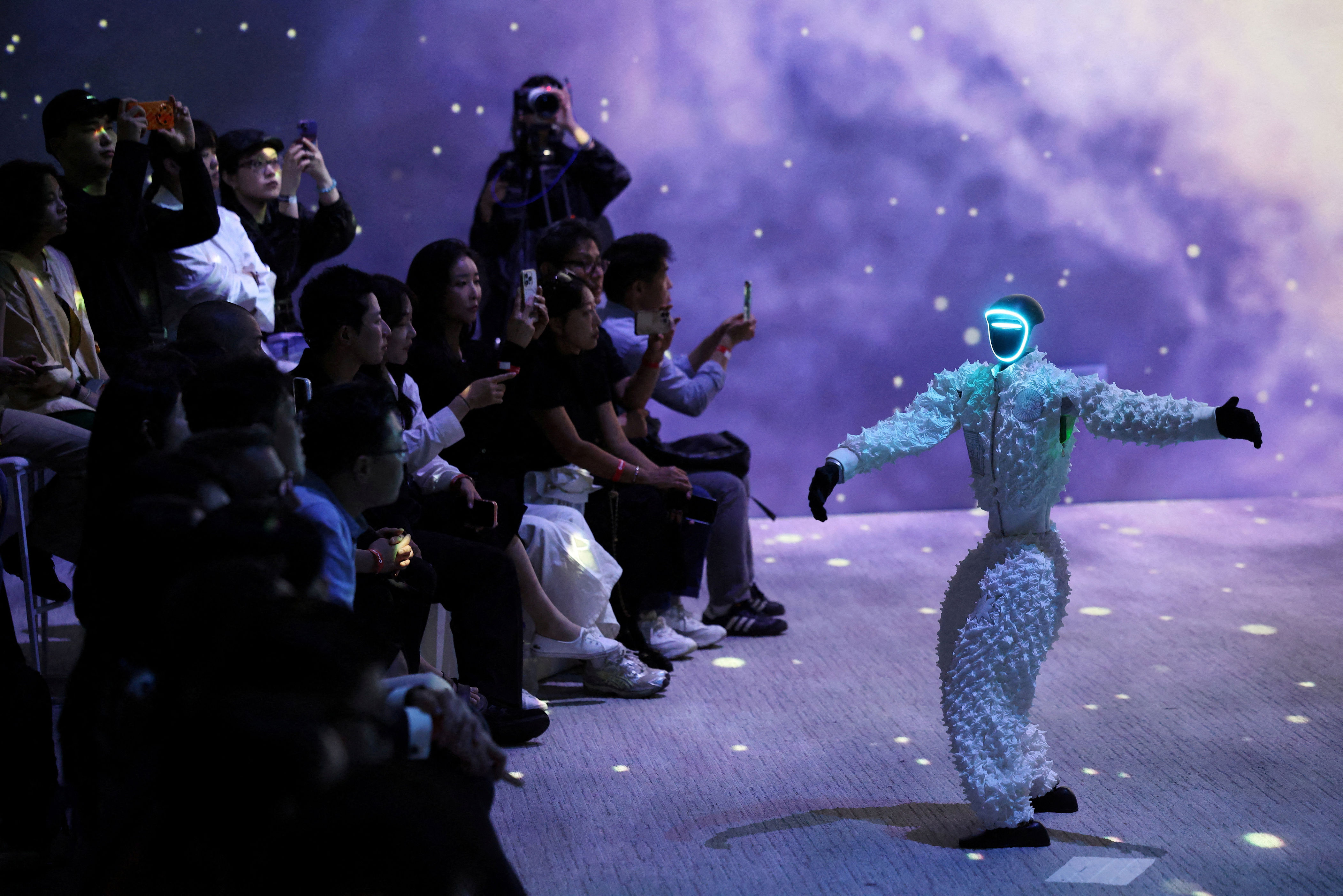 Fashion designers imagine what robots and humans will wear in the future