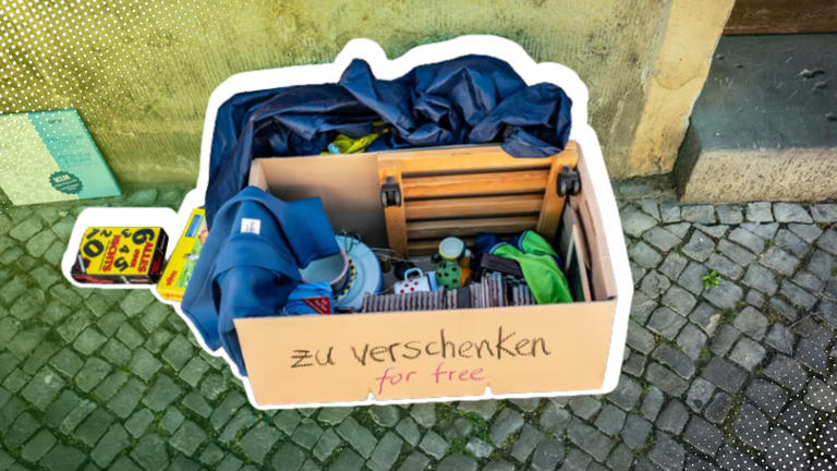 Vorsicht, Bußgeld-Falle: Diese Fehler bei der „Zu verschenken“-Kiste ...