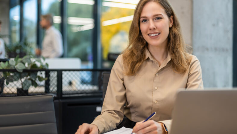 She wears a fake wedding ring at work, so everyone's convinced that her ...