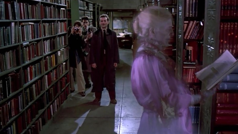 One of the scariest scenes in Ghostbusters comes with overdue fees