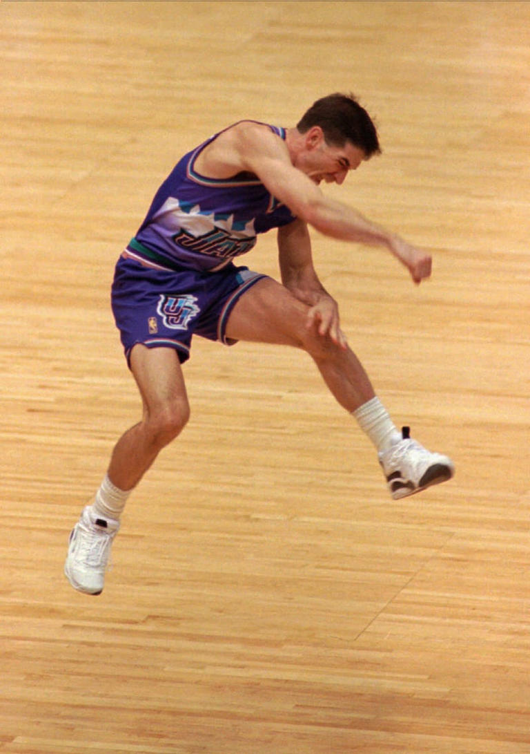 Deseret News archive: 'John Stockton sends the Utah Jazz to the NBA Finals'