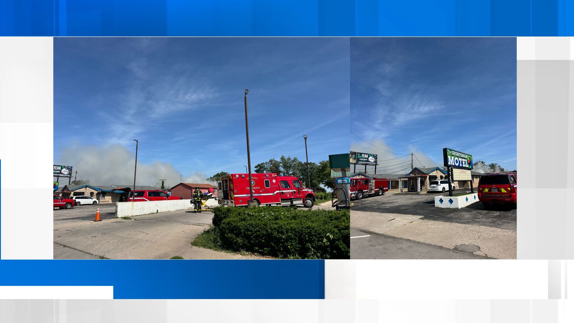 1 hospitalized; 4 displaced after Lexington fire