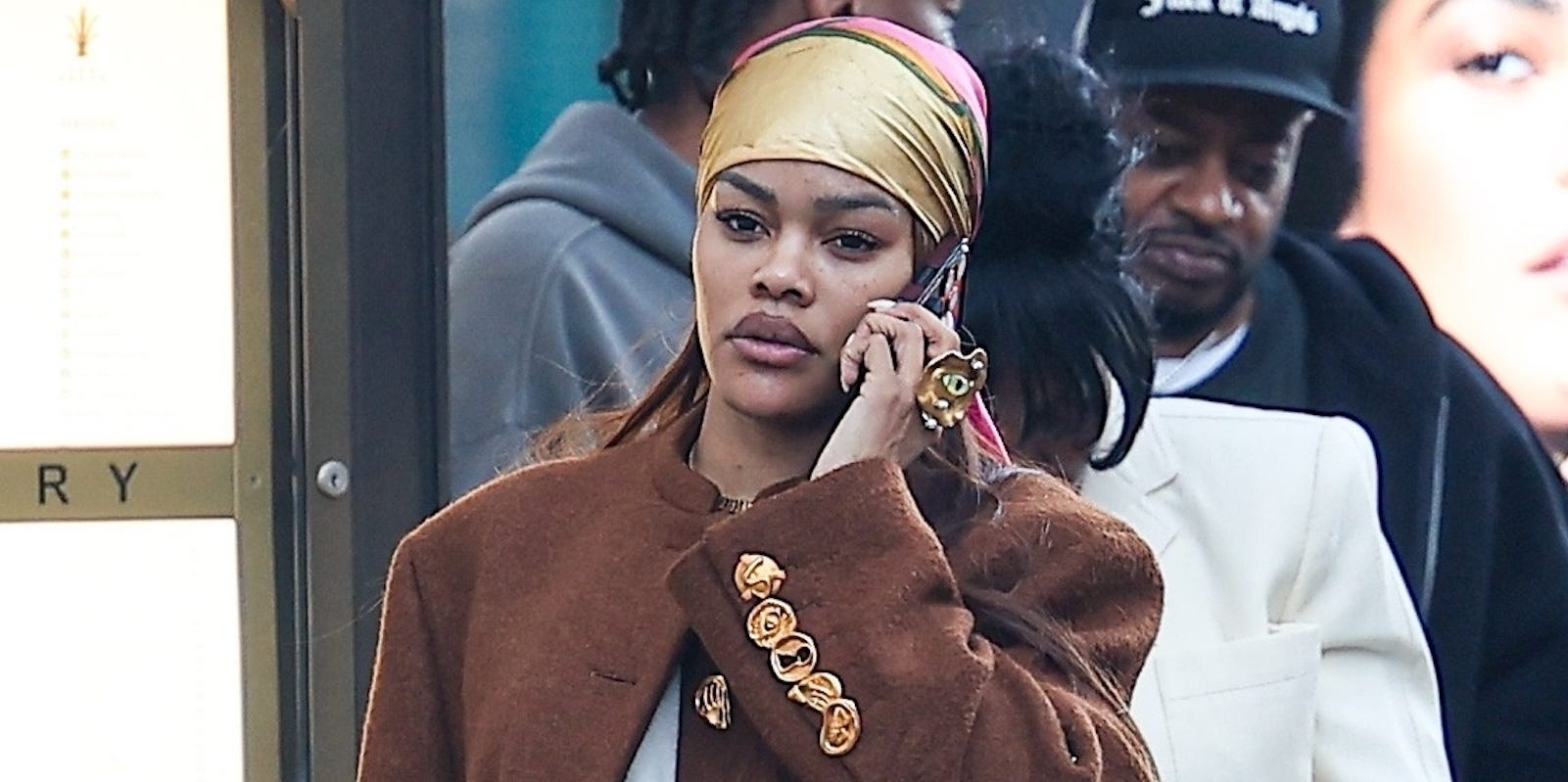 Teyana Taylor deepens her love affair with Schiaparelli in a high-low fit