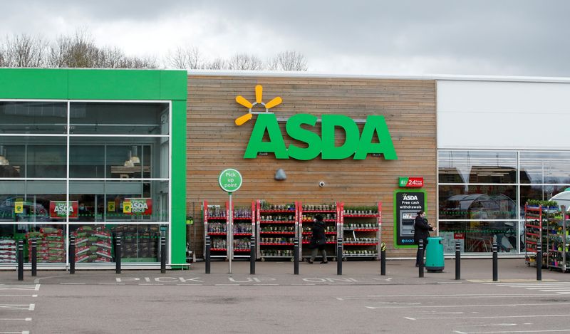 Asda sales fall eases on better availability, prices
