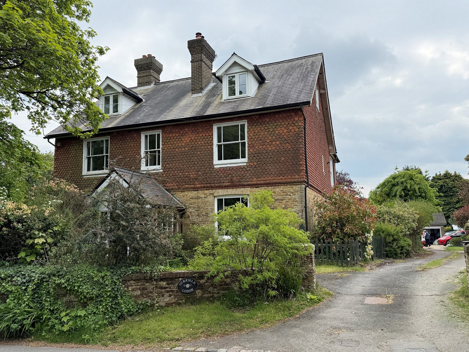 Attractive Edwardian property in Crowborough up for auction