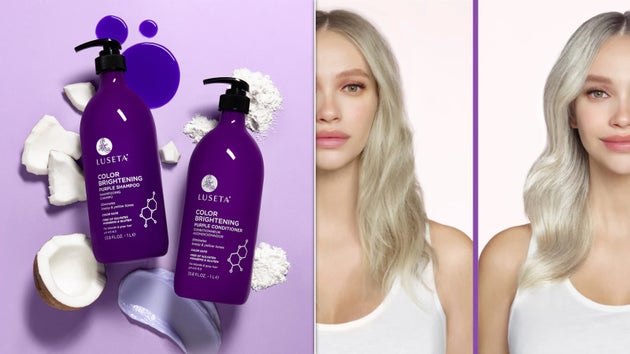 This on-sale purple shampoo makes silver hair shine and sparkle like ...