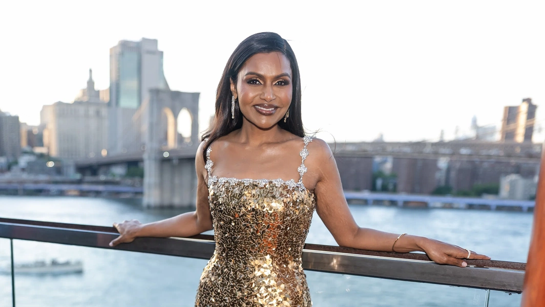 Mindy Kaling’s gold gown premiere spotlights health-driven transformation