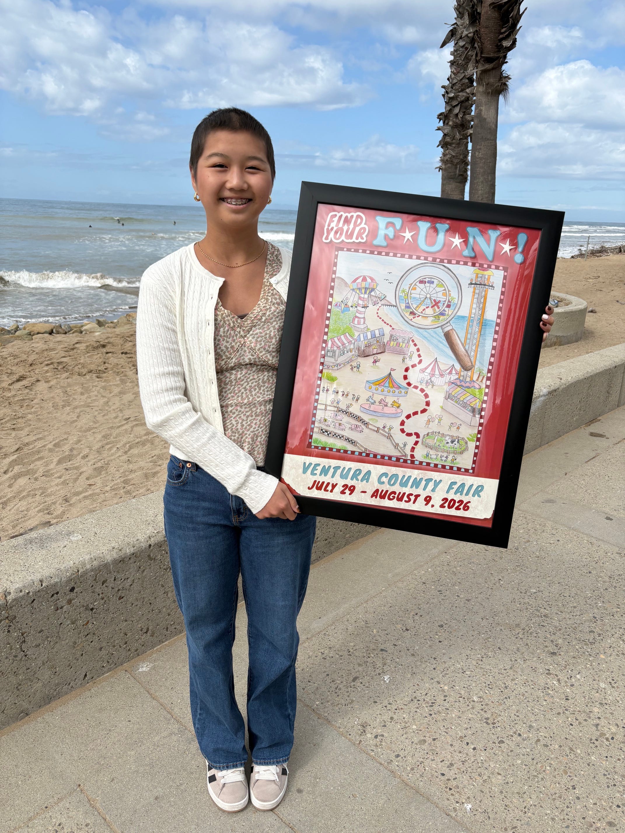 This Camarillo ninth grader won the Ventura County Fair poster contest