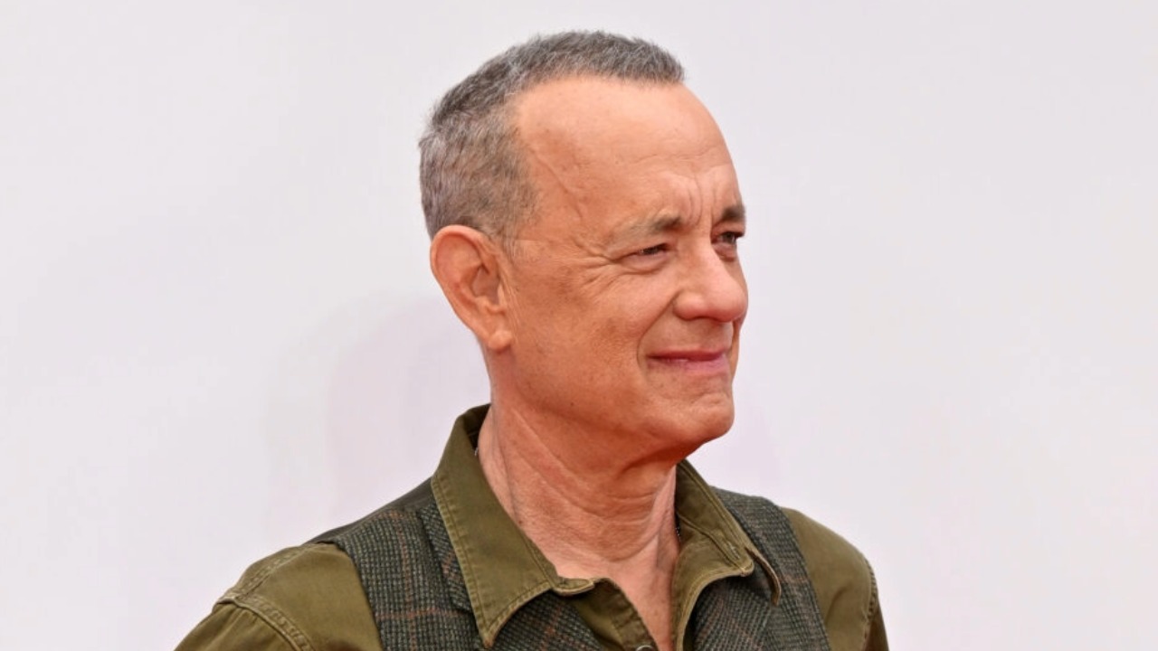 Tom Hanks turns heads at 'Toy Story 5' premiere with red carpet look