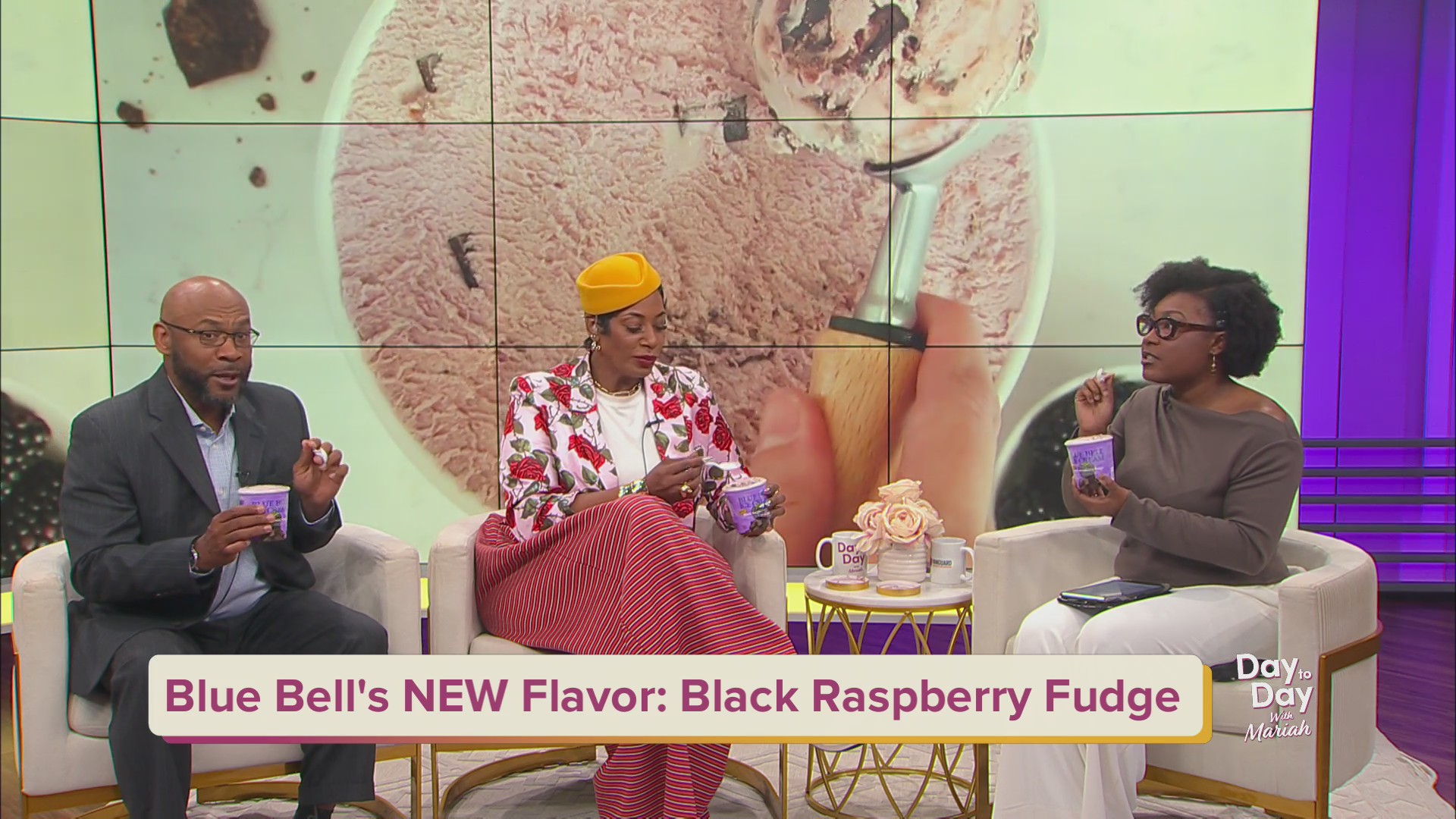 Blue Bell's new flavor: Black raspberry fudge | May 29, 2026 | Day to ...