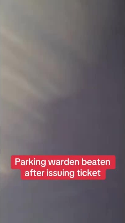 Parking warden beaten after issuing ticket #themirror #news