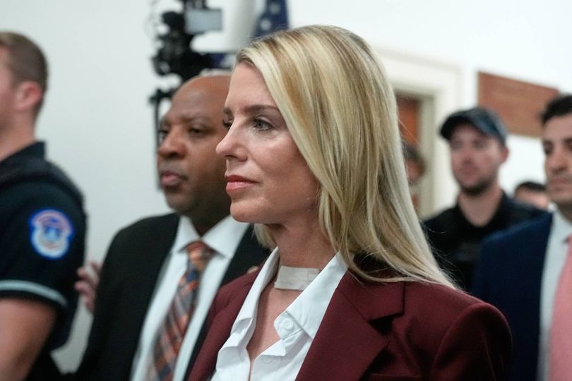 Pam Bondi thyroid cancer surgery explained as former AG appears with ...