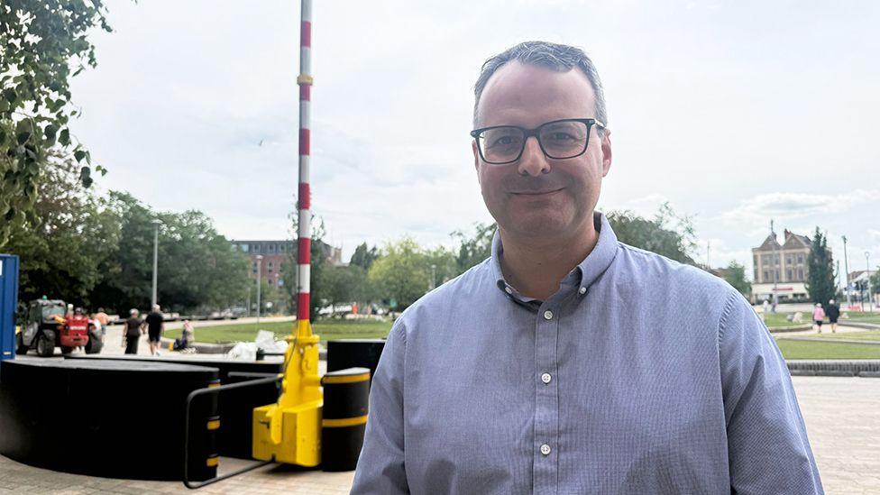 Anti-terrorism barriers installed at city park