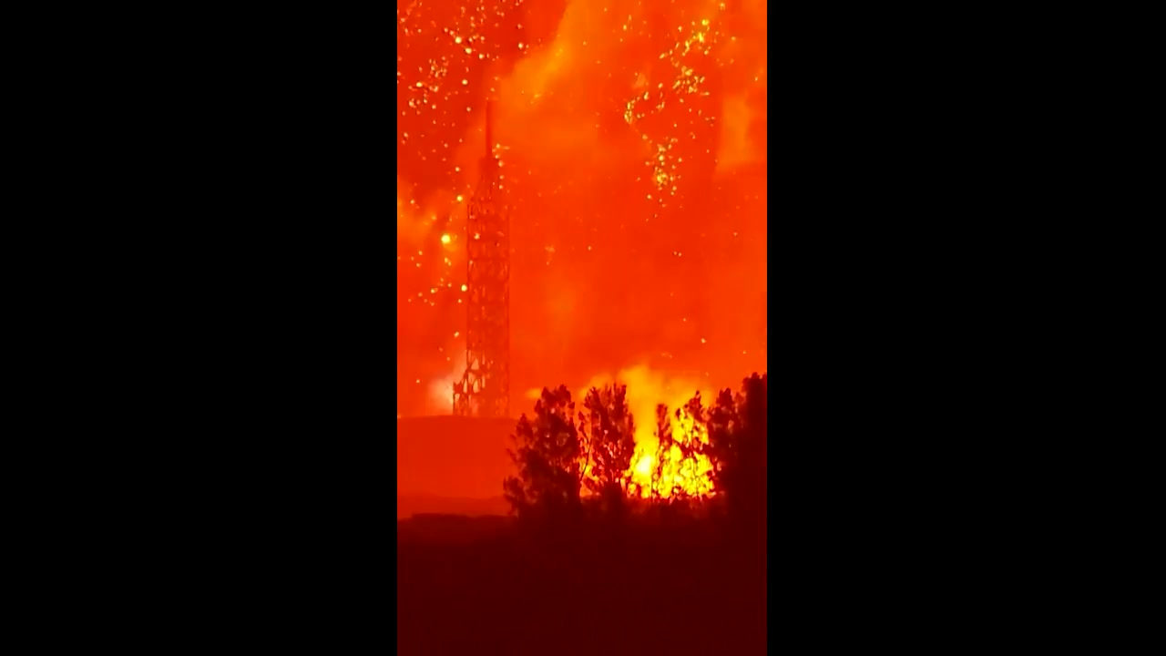Bezos' Blue Origin rocket explodes in massive fireball