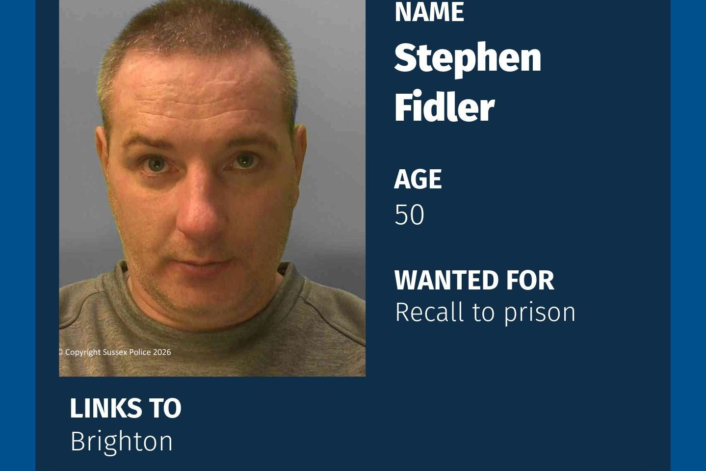Police issue appeal to locate wanted men with links across Sussex